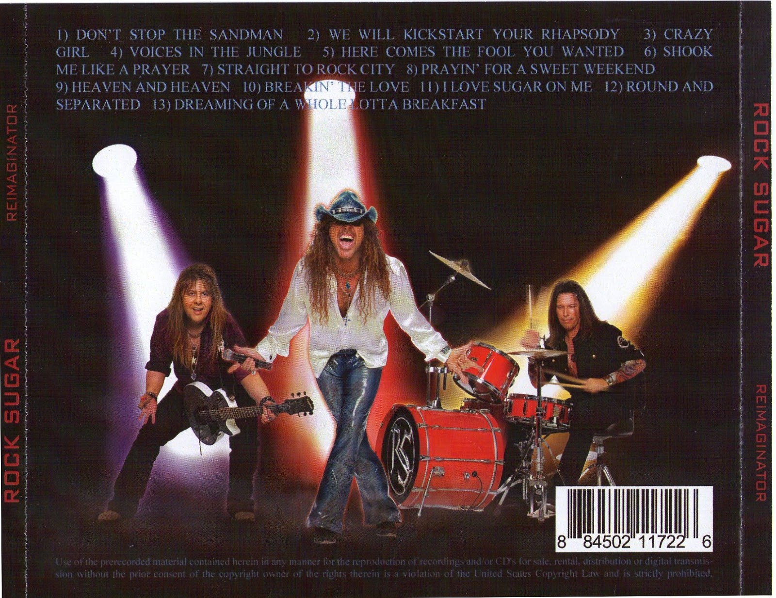 2112 ESTACION DE ROCK: ROCK SUGAR " Reimaginator " ( Covers capítulo 180 )