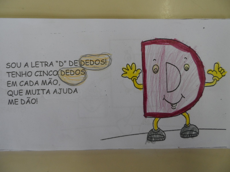 BRINCAR E APRENDER: LETRA D