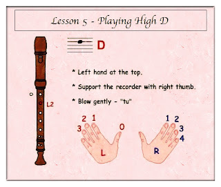 Amazing Recorder: Lesson 6 - Learning to Play Low E