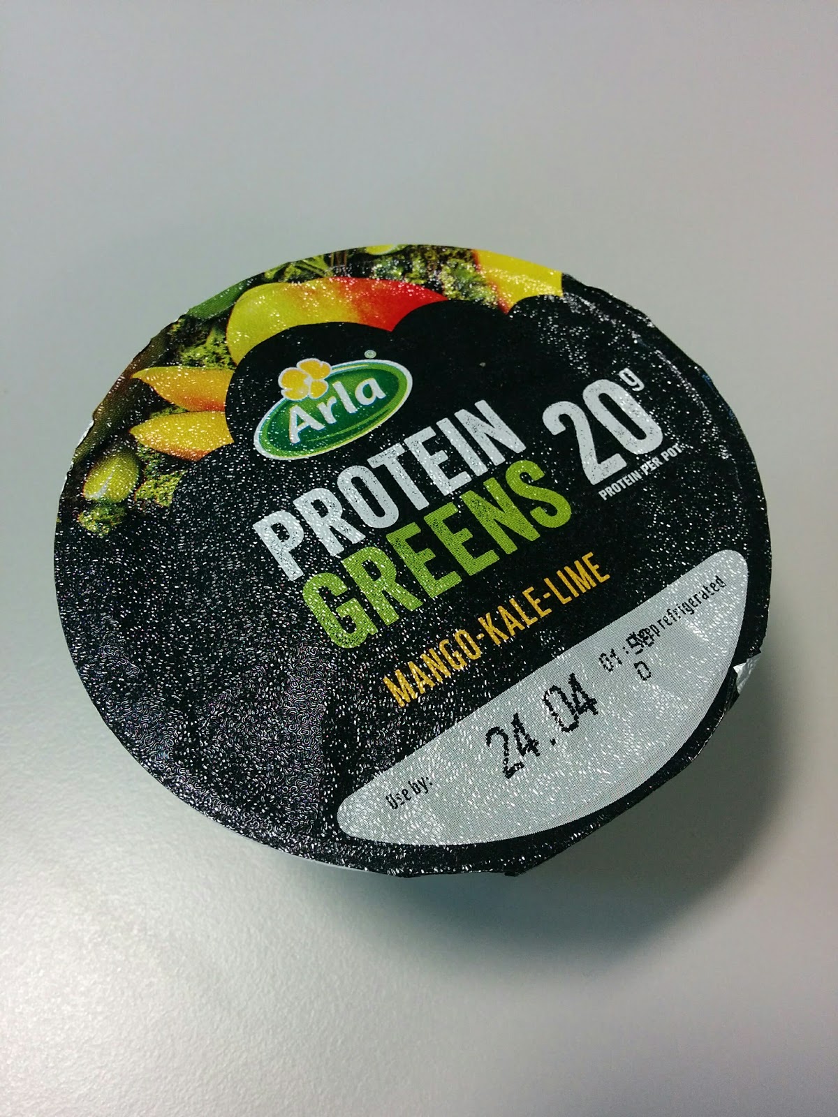 The Excited Eater: Arla Protein Greens Mango, Kale and Lime Yogurt Review