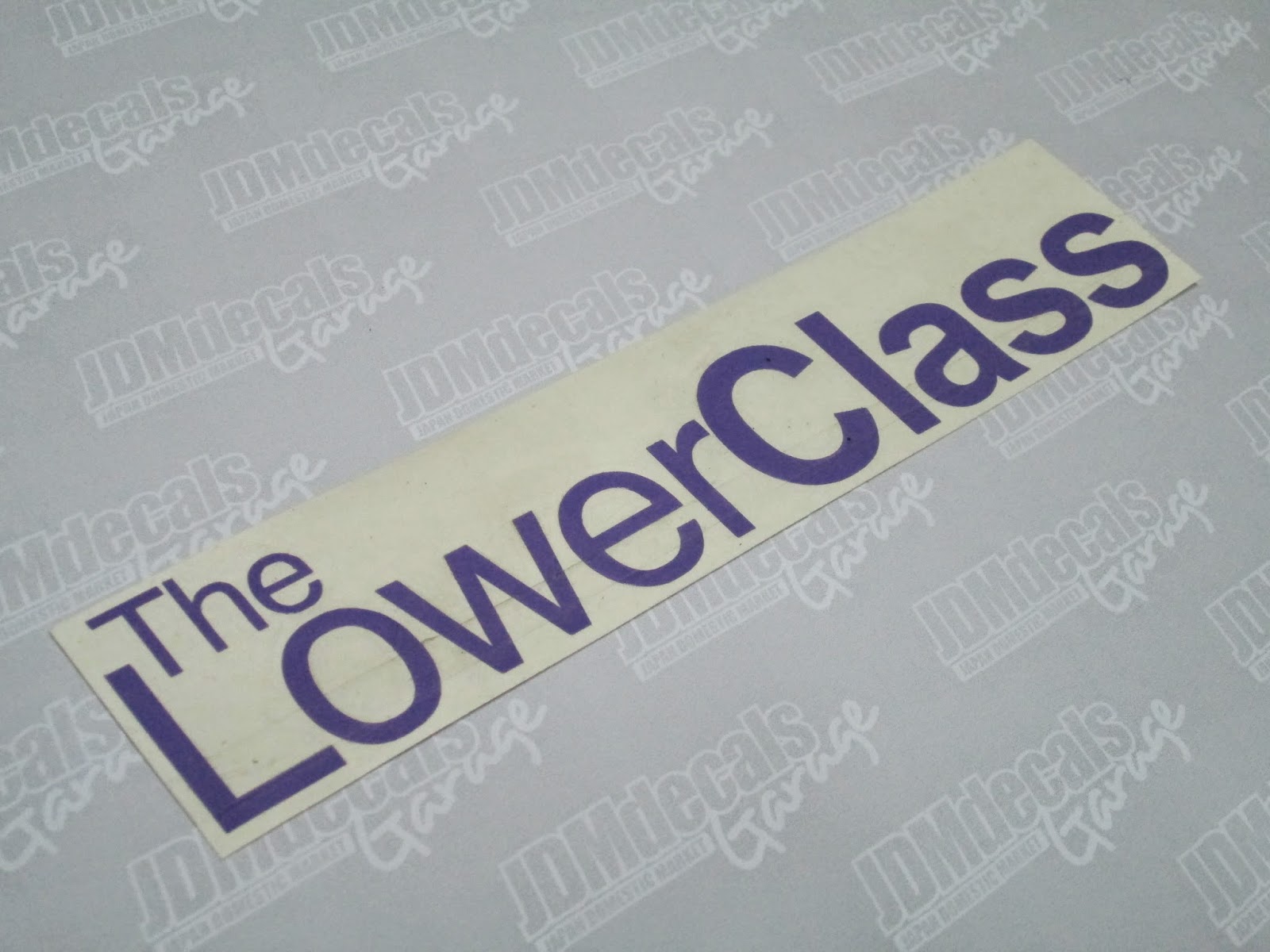 JDMdecals Garage: USDM-041 The Lower Class Decal