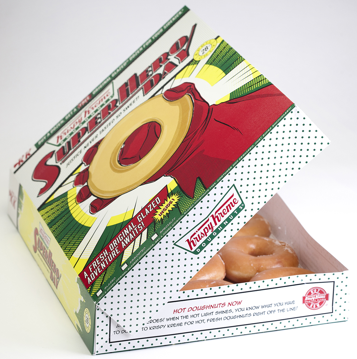 Krispy Kreme SuperHero Day Pack – Packaging Of The World