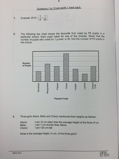 Chang's Math blog: P5 NMOS Prelim Questions
