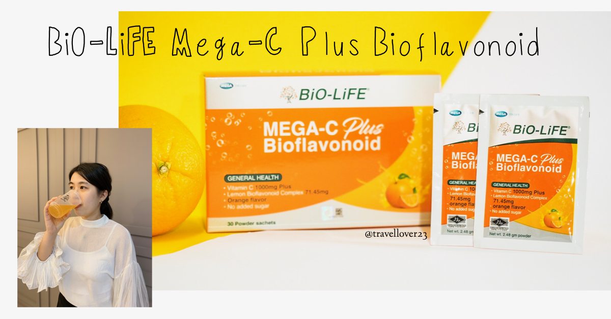 【TLRecommend】BiO-LiFE Mega-C Plus Bioflavonoid FIRST in sachets ...