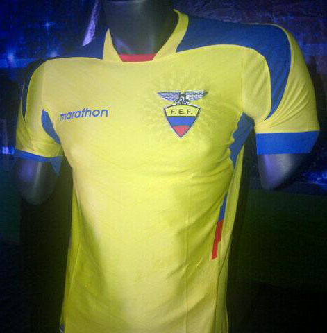 Ecuador 2014 World Cup Kits Released - Footy Headlines