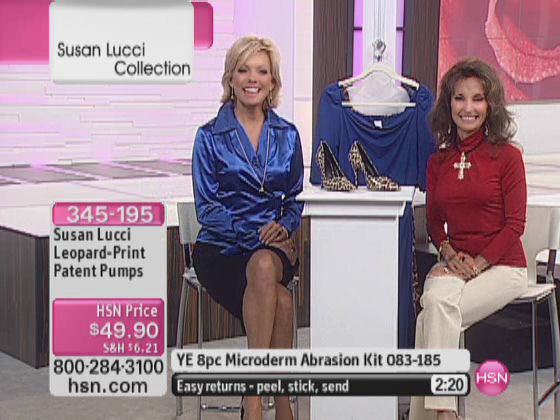 Ladies in Satin Blouses: Shopping Hosts & Models in satin blouses