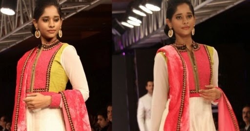 Parsi Embroidery Churidar - Indian Dresses