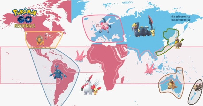 Pokemon Regionales En Pokemon Go | Crazy Genius