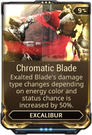 Chromatic Blade（Excaliburアビリティ増強） | WARFRAME（PS4）備忘録