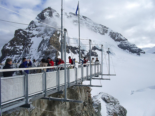 Traveler Guide: Ice tunnel at the Jungfraujoch sensation ...!