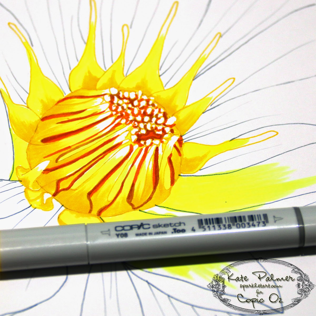 copic oz: Combining Watercolour Pencils with your Copics