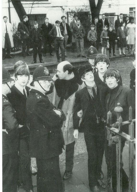 Meet the Beatles for Real: Across the street