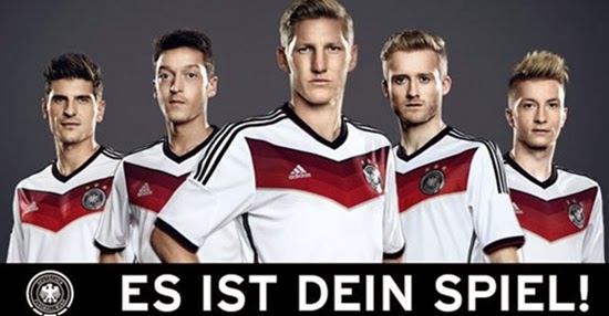 Detail Jersey Terbaru Jerman Home 2014 - Bola Wuss