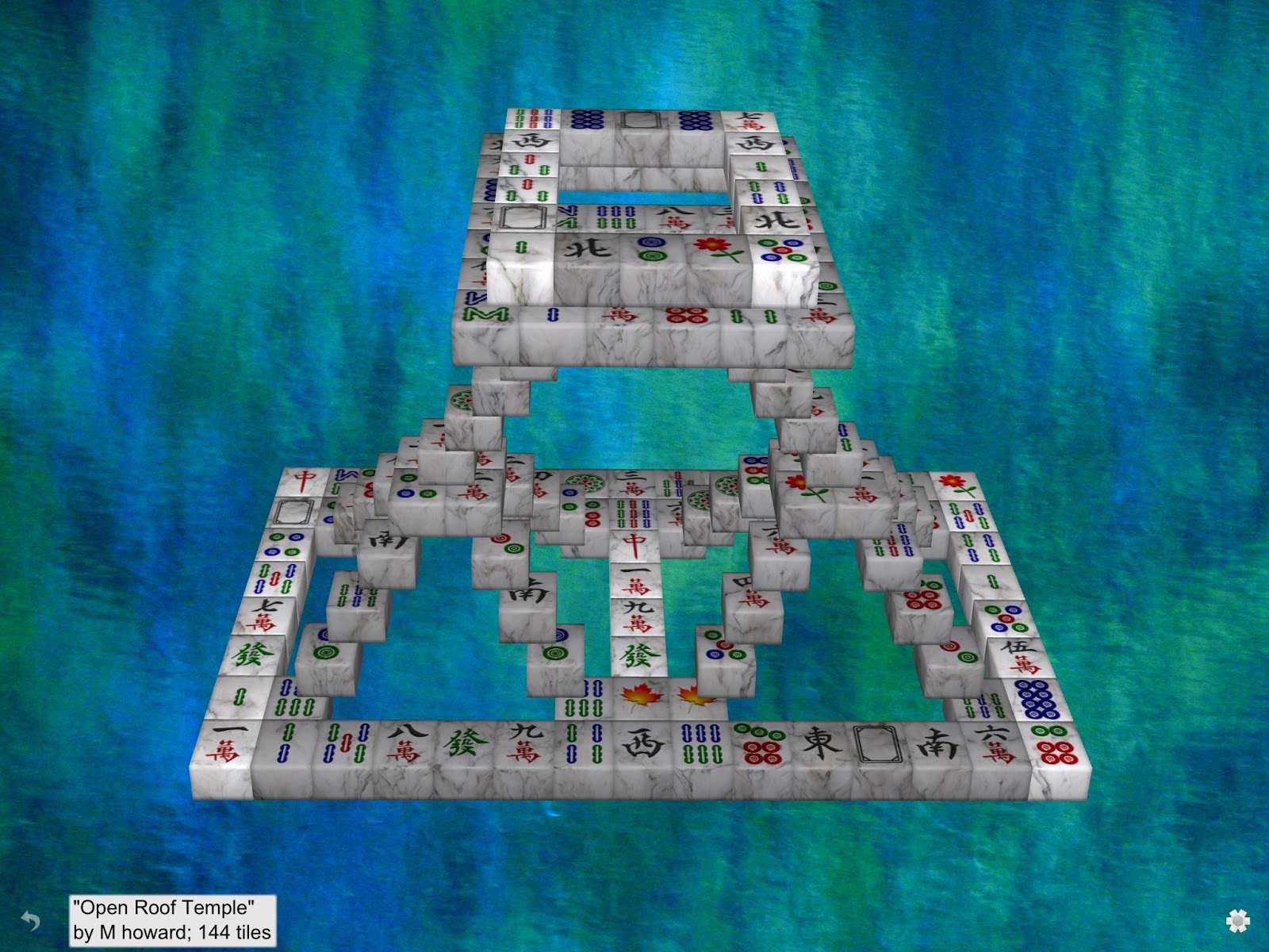 Moonlight Mahjong Blog: "Open Roof Temple" by M Howard