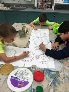 Art Room Blog: 3rd Grade Gears...