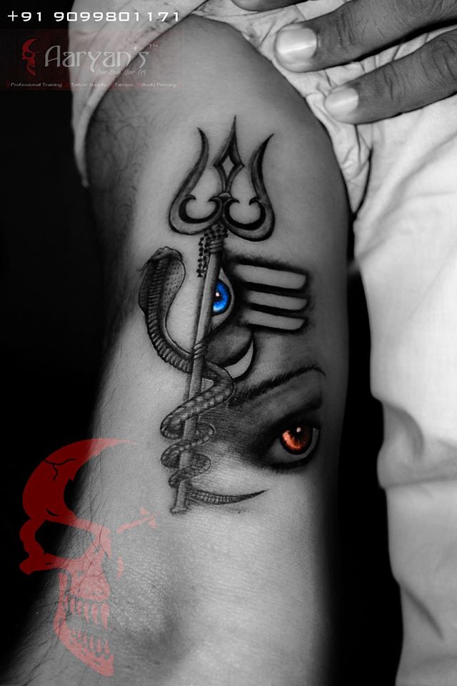 Amazing ShivaTattoos By Aaryan's In Ahmedabad