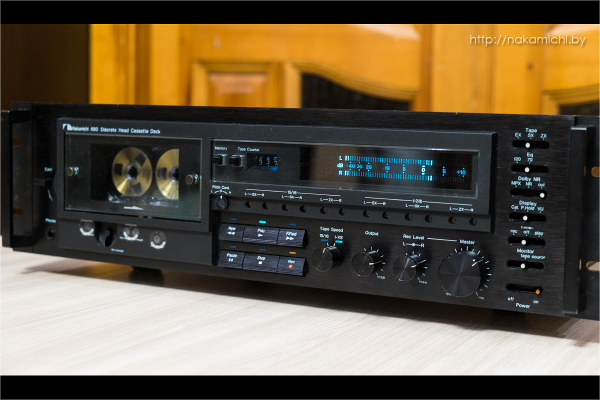 Vintage Audio: Discrete Head Cassette Deck Nakamichi 680