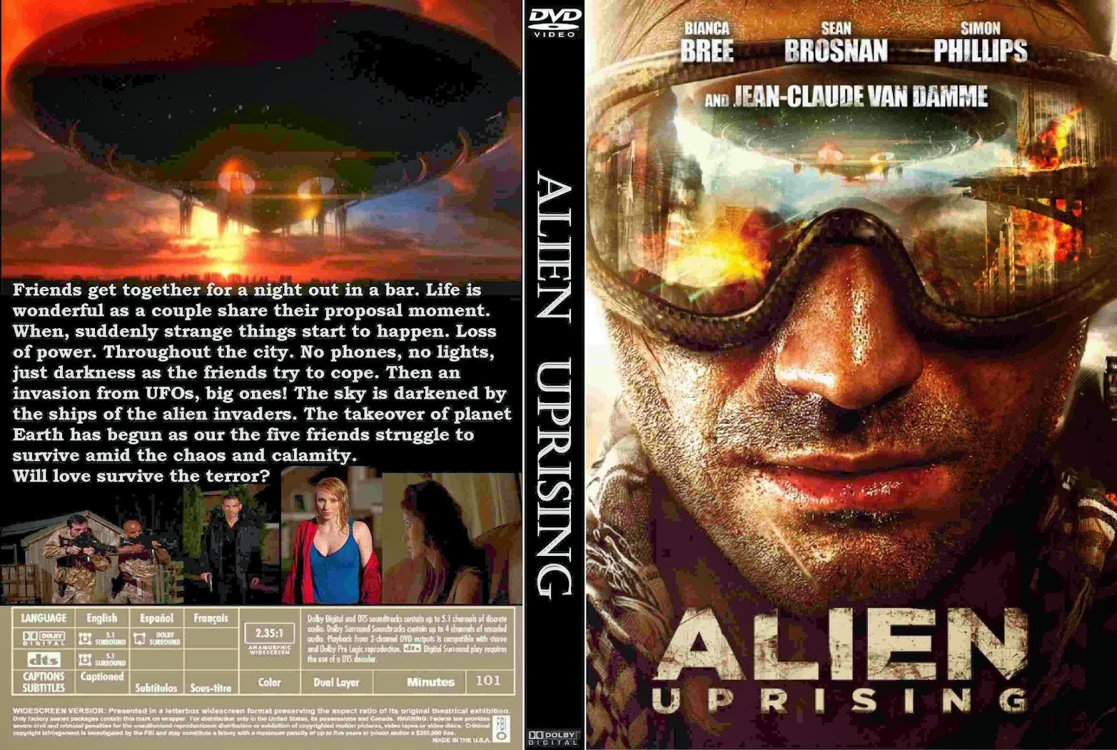 ESTRENOS EN BLU RAY: ALIEN UPRISING