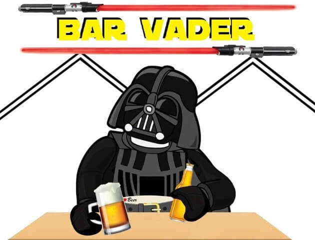 Darth Vader: EL BAR DE DARTH VADER UNAS CAÑAS - CERVECITAS