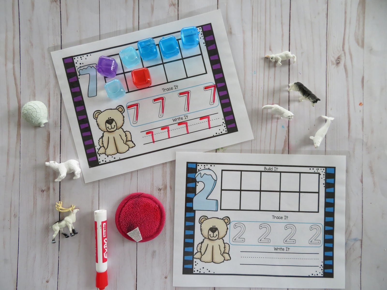 Polar Animals Preschool Pack