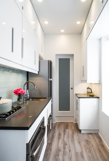 16 Idéias para Cozinhas Compridas e Estreitas