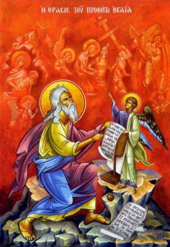 Schitul Sf. Ilie - Berzunti: VIATA SFANTULUI PROOROC ISAIA