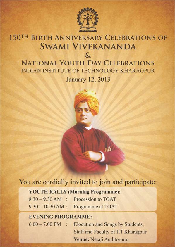 National Youth Day Invitation