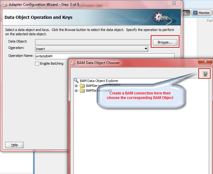 SOA, Oracle Apps and OAF World: BAM Adapter To Insert Values In BAM Data Object