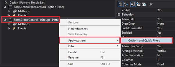 How to create 'Simple list' form in D365 - D365 F&O Solutions