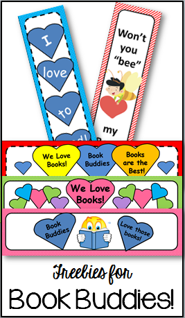15 FREE Valentine's Day Bookmark Printables