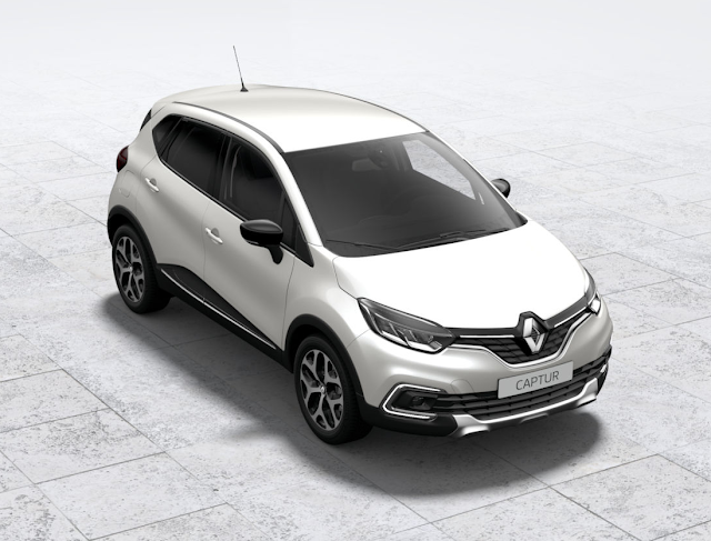 Renault Captur 1 Restylé (2017 à 2019) - Couleurs, code couleur