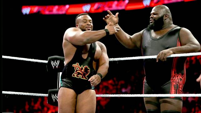 WWE In live!!!!: BIG E LANGSTON & MARK HENRY vs THE REAL AMERICANS