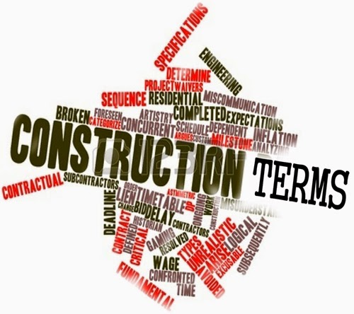 Construction terms