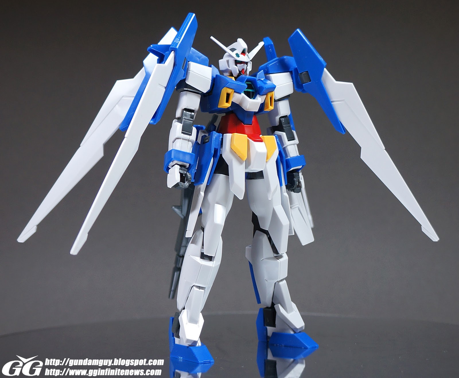GUNDAM GUY: HG 1/144 Gundam AGE-2 Normal - Review Images by Gundam Guy