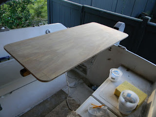 Ericson 25, Oystercatcher: Galley Table, Cockpit Table, Part 3: Making ...