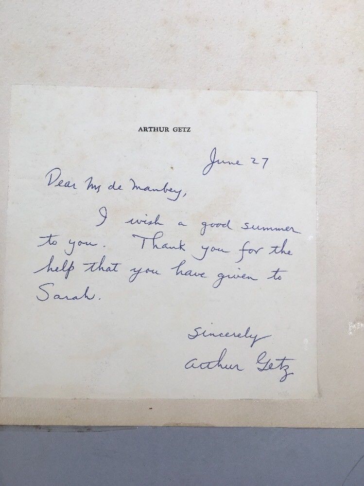 Attempted Bloggery: Fishing from a Bridge: Arthur Getz Preliminary New ...