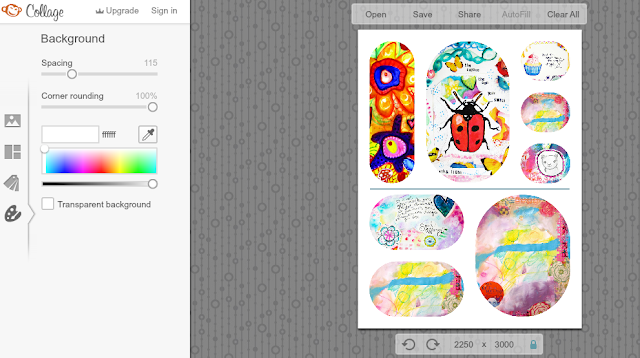How to Print Your Own Stickers Using Picmonkey - Marcia Beckett