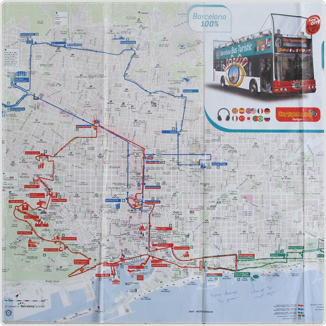Gwing1313: Barcelona Bus Turistic's Routes IN PICtures