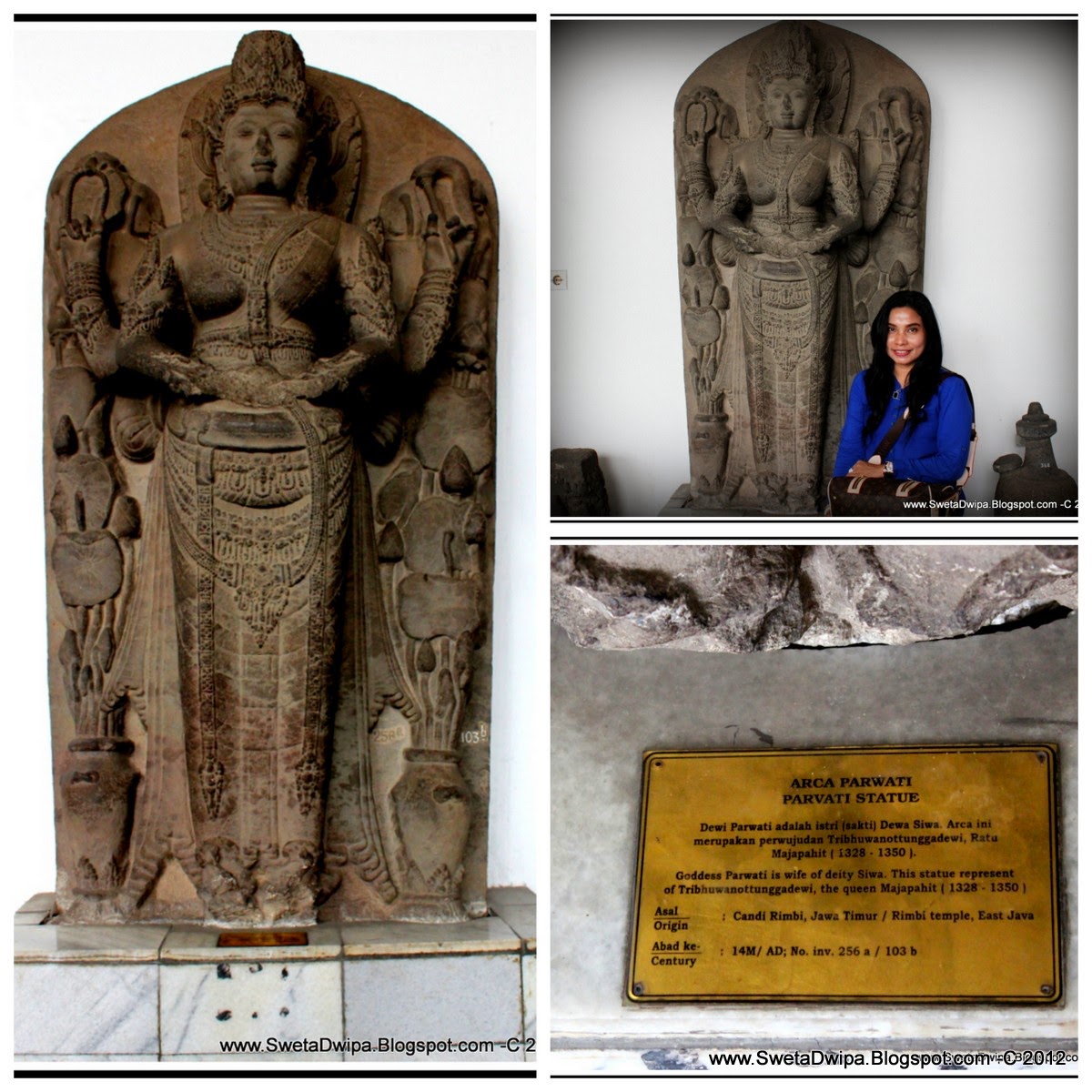 KILISUCI Sanctuary: Candi Rimbi ; Pendharmaan Ratu Tribhuwana ...