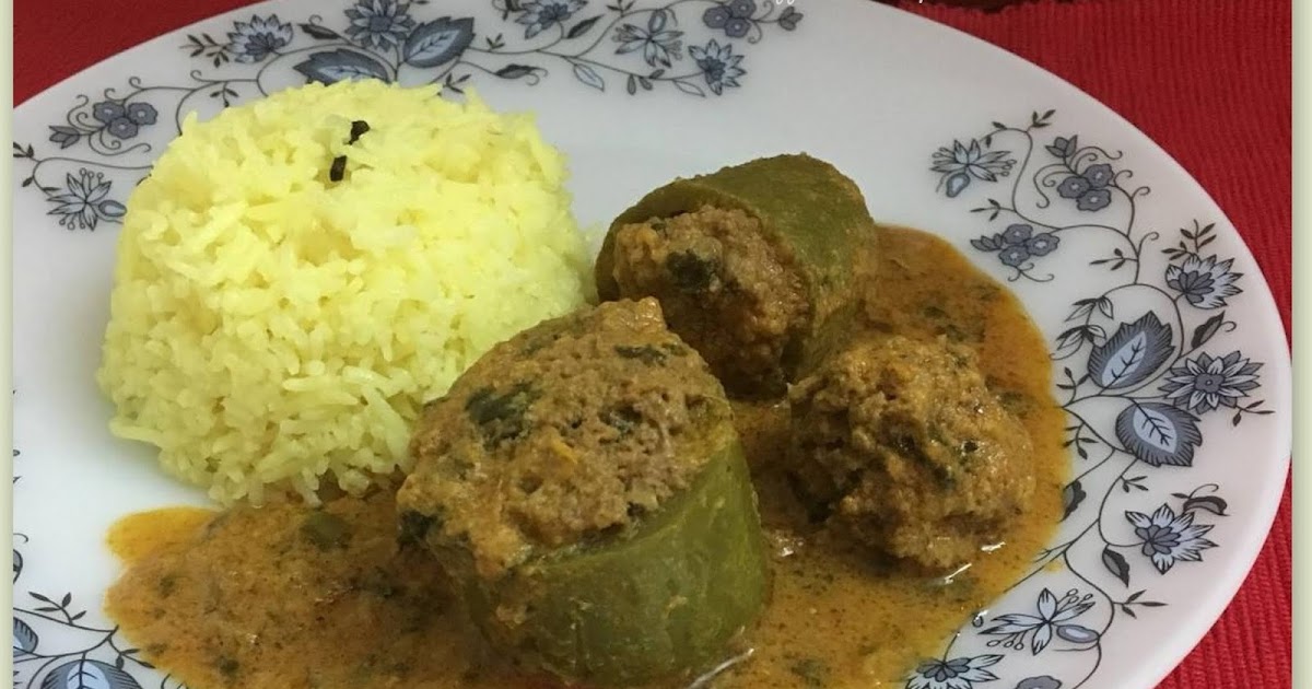 BRIDGET WHITE ANGLO-INDIAN RECIPES: STUFFED SNAKE COY / SERPENT GOURD CURRY