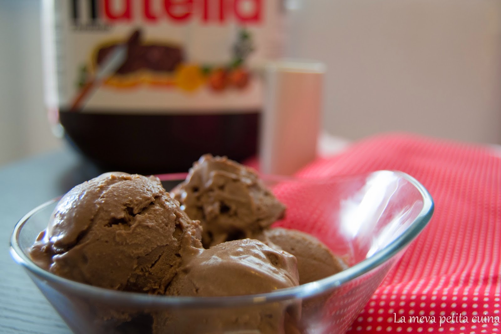 La meva petita cuina: HELADO DE NUTELLA