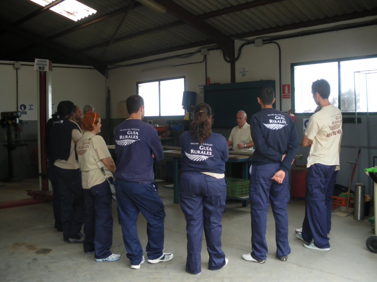Taller de Empleo Guía Rurales: Visita a la Escuela de Capacitación Agraria
