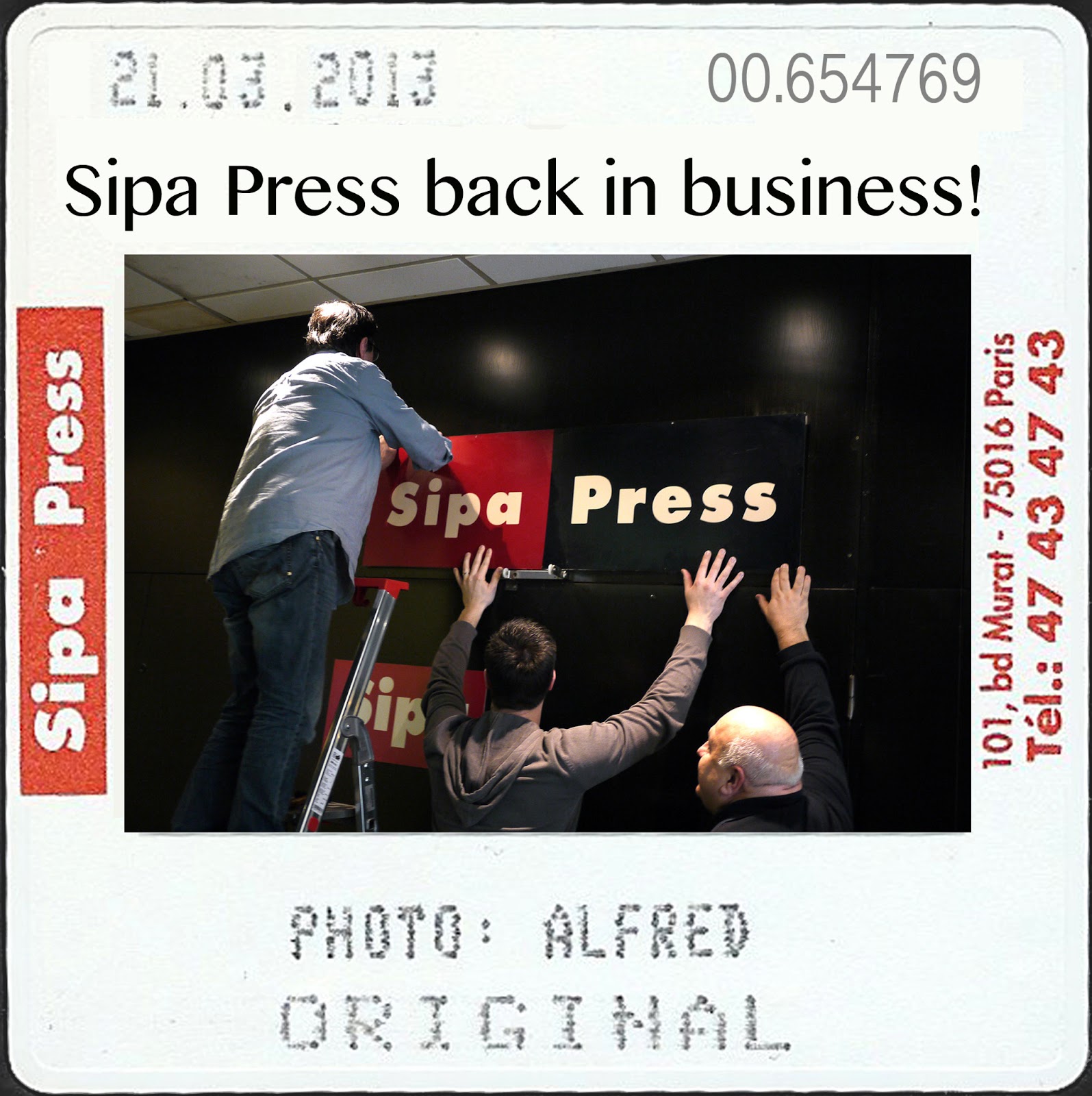 Light 'em Up!: Sipa Press reborn as court appoints new management team