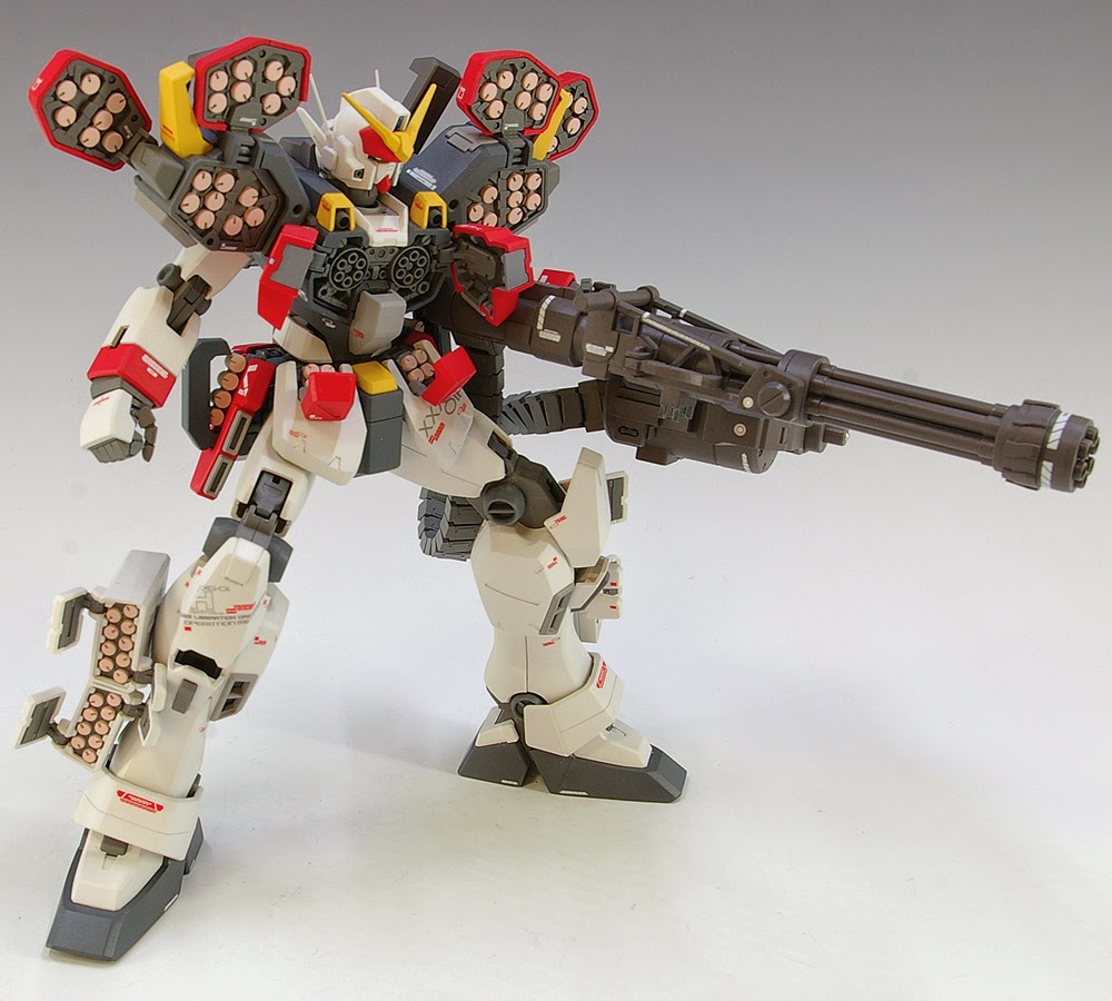 GUNDAM GUY: MG 1/100 Gundam Heavyarms EW - Customized Build