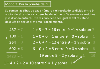 KIARA C. MILLONES: METODOS PARA COMPROBAR LA ADICION, RESTA ...