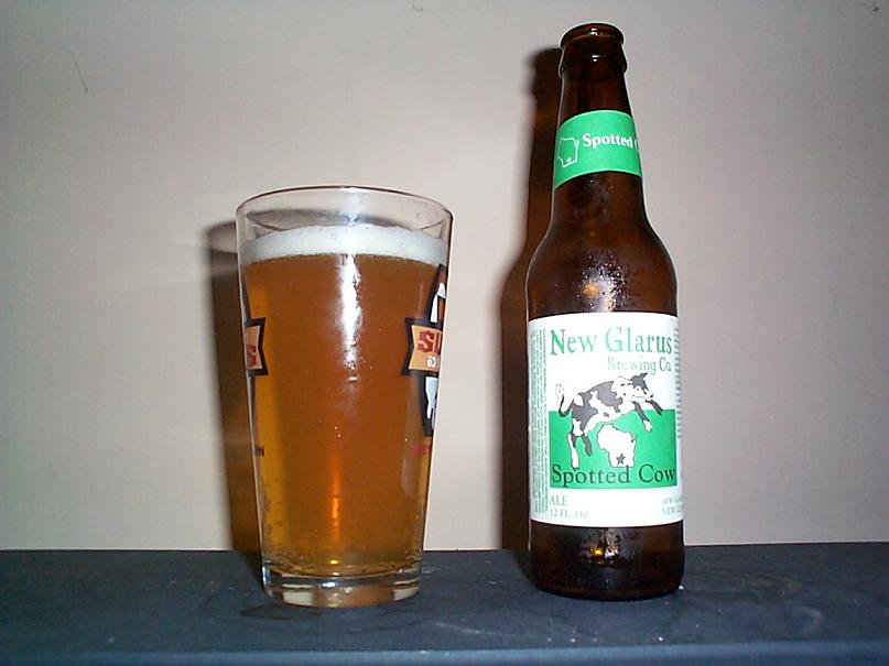 Steve's Beer Blog: Day 61: New Glarus Spotted Cow