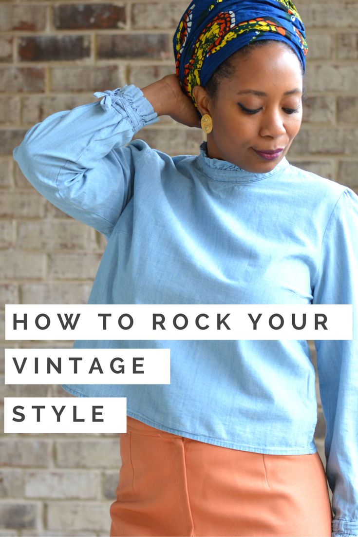How to Wear Vintage In a Modern Way | Thriftanista in the City