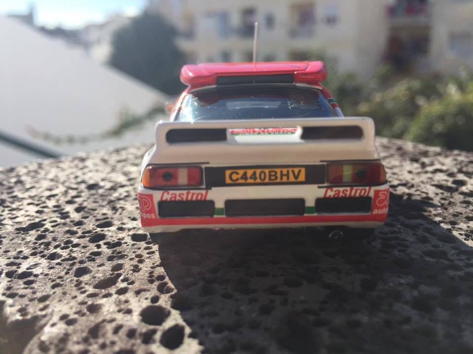 Ford RS200 – Joaquim Santos/Miguel Oliveira – Rally de Portugal 1986