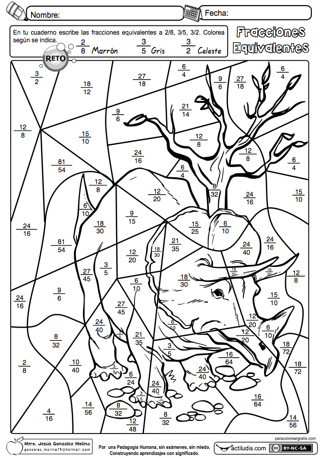 Compartiendo y aprendiendo: EJERCICIOS PARA IMPRIMIR DE FRACCIONES