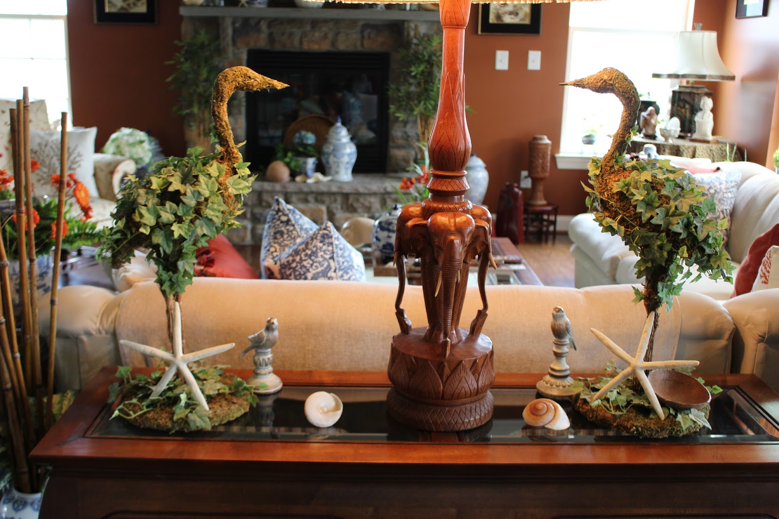 Designs by Pinky: Adding Shells to my Decor for Summer